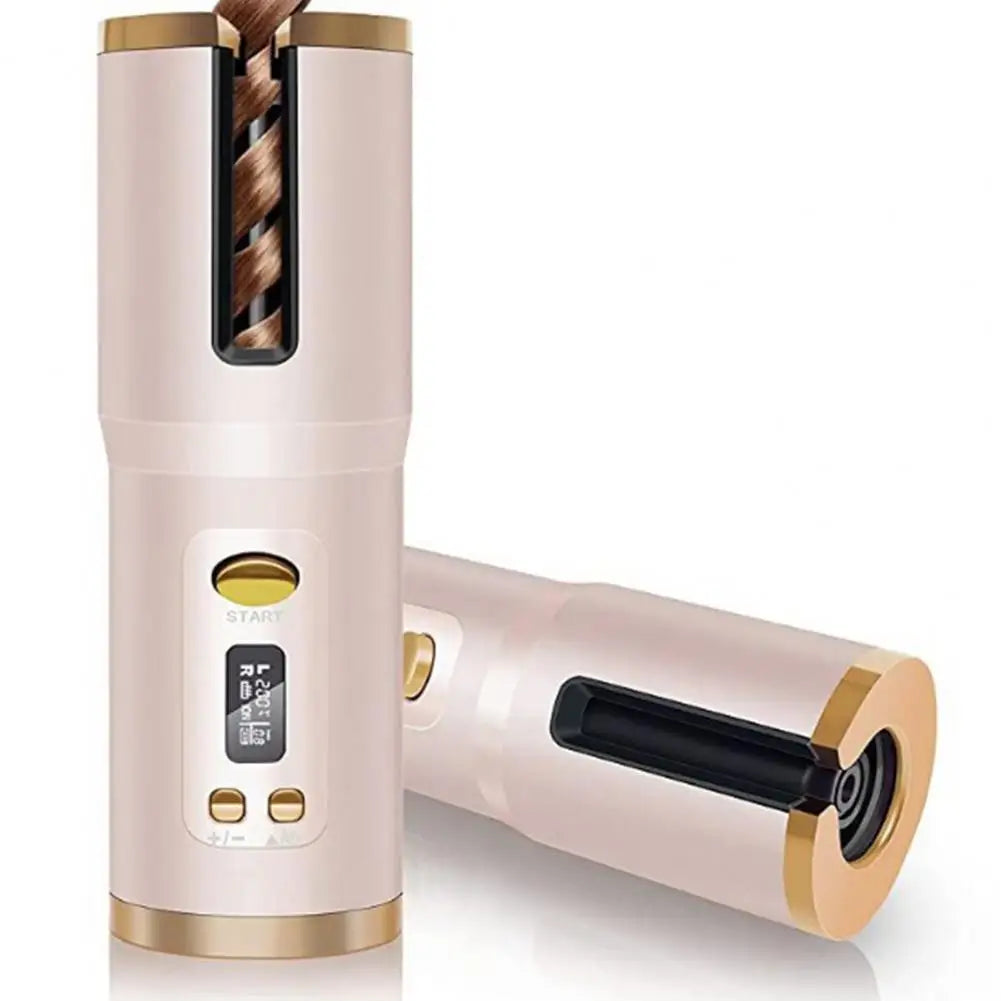 Cordless Hair Curler Machine - 4 Timer Settings – My Store